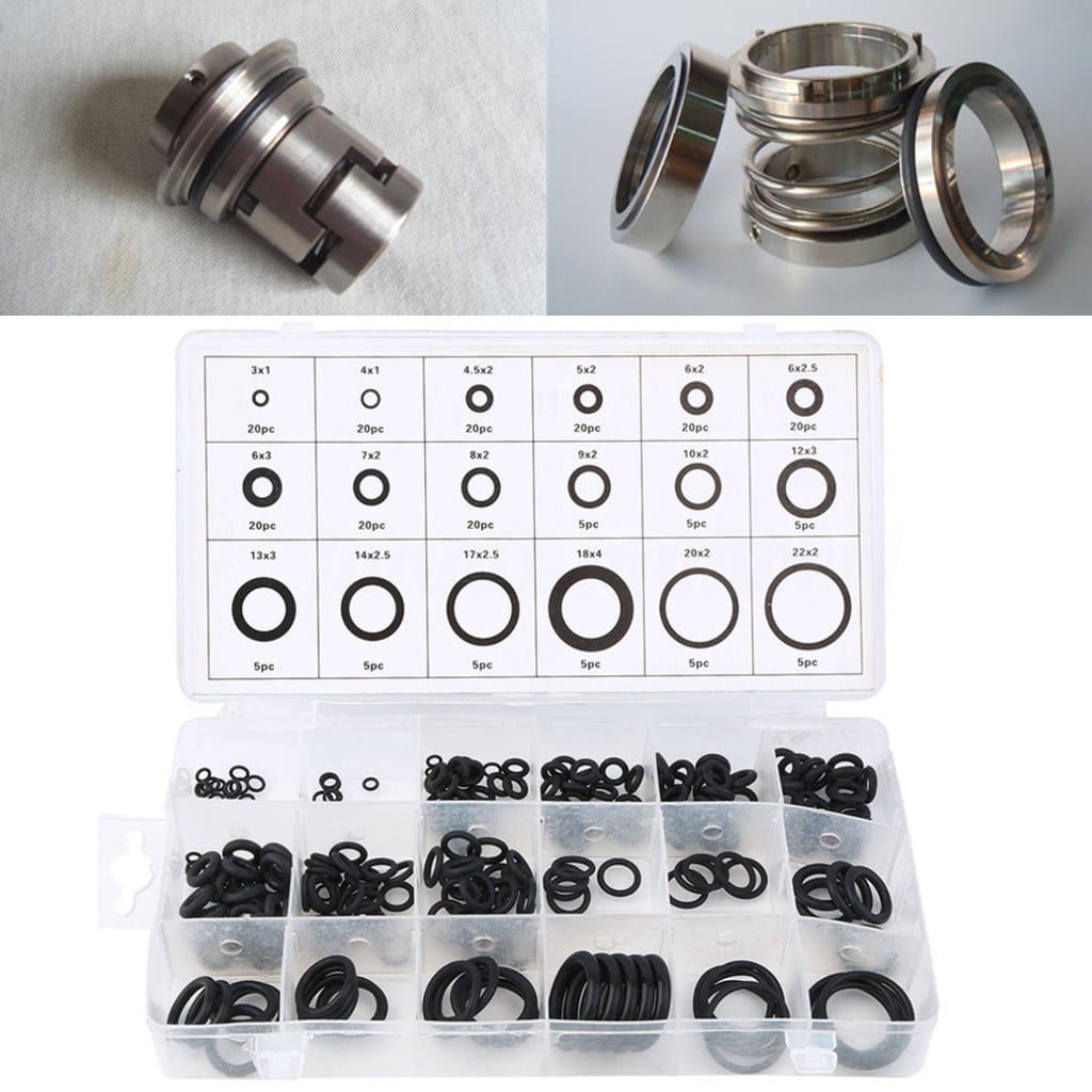 Vsontor Universal Metric Rubber O-Ring Assortment Set Gasket Automotive ...