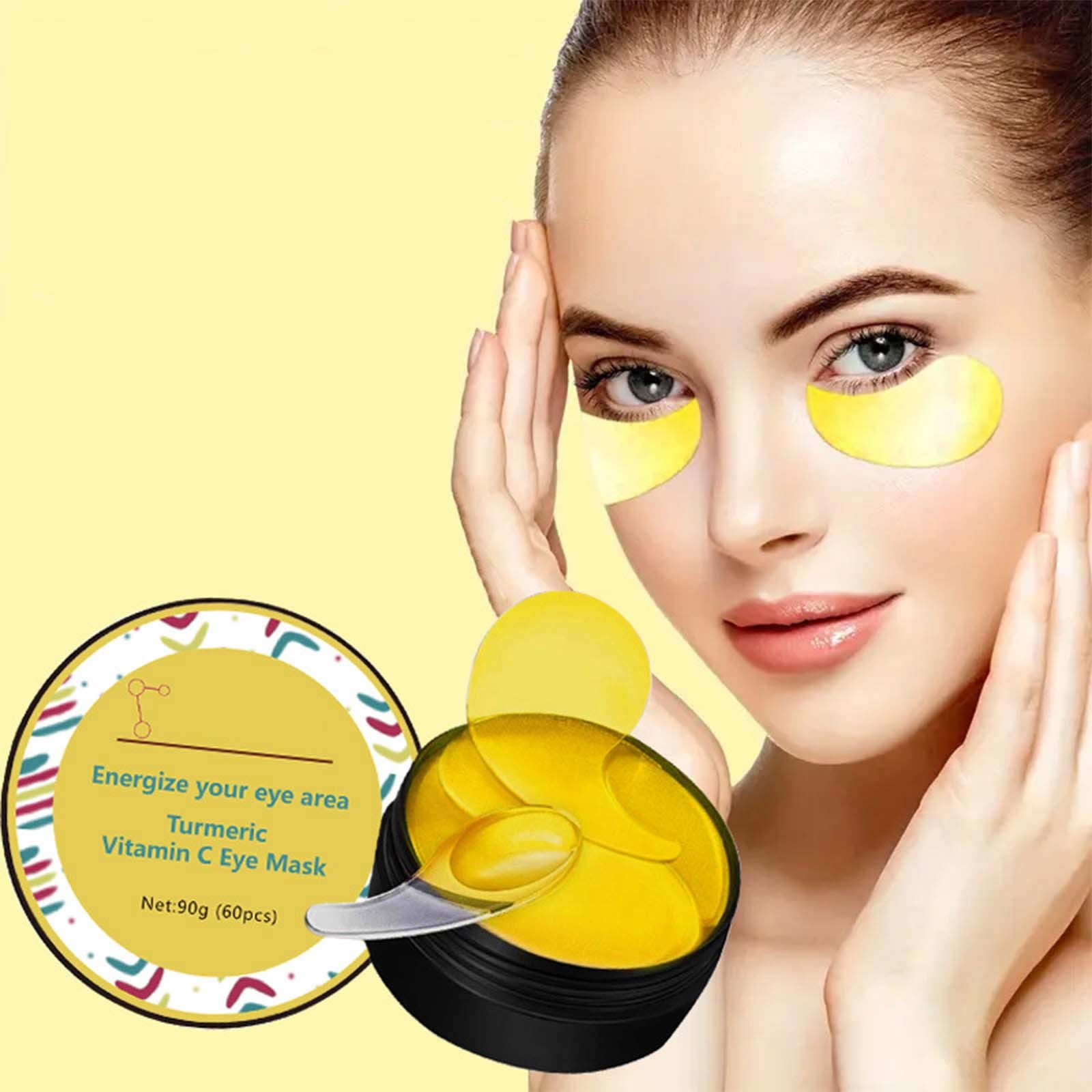 Vsontor Vitamin C Under Eye Patches For Dark Circles And Puffy Eyes, Cooling Eye Masks For Eye ...