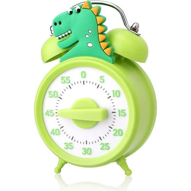 Neorosiri Magnetic Rotating Timer,3 Inch LED Screen Silent Alarm ...