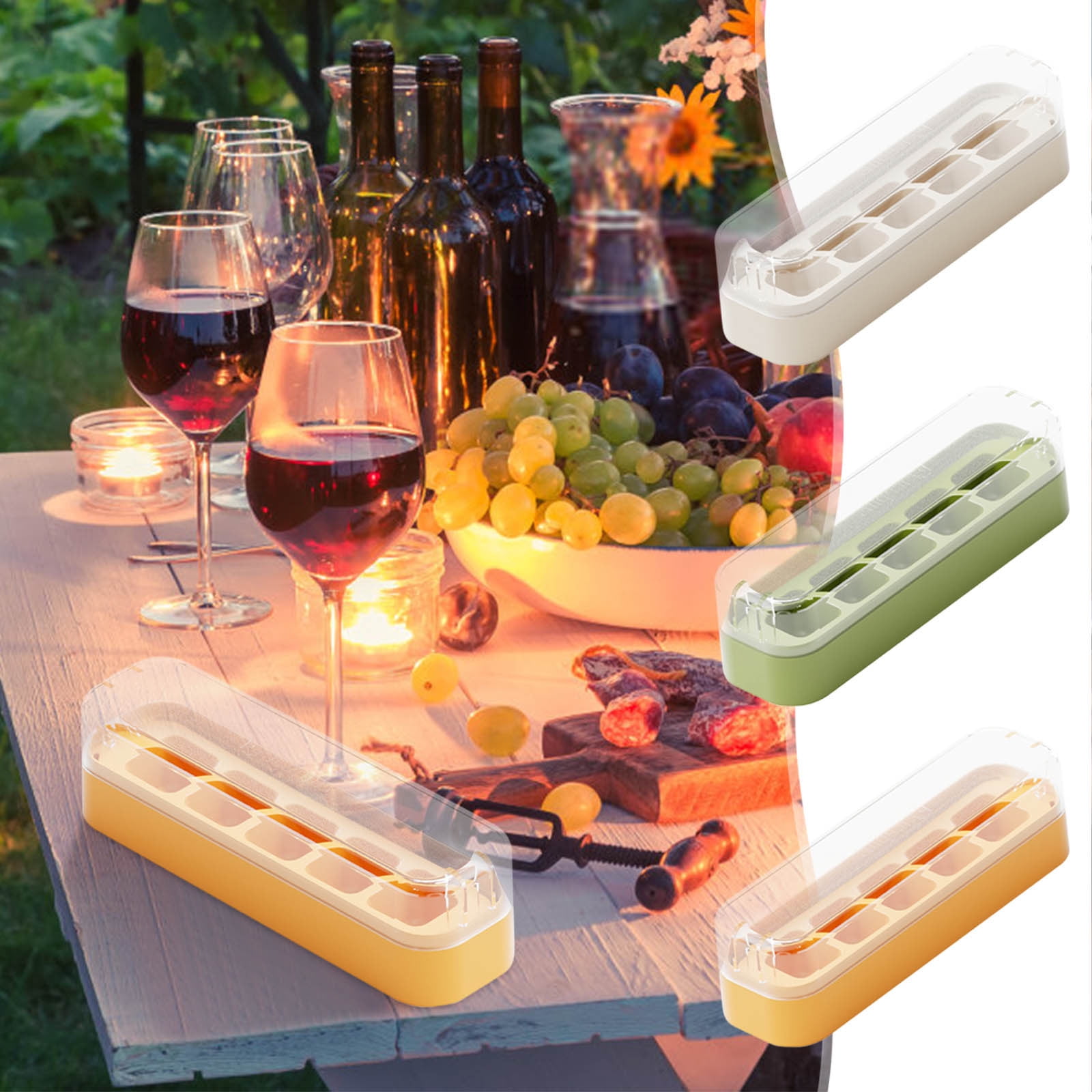 VtModv 50% Off Clear! Ice Block Home Homemade Ice Ice Cream ...