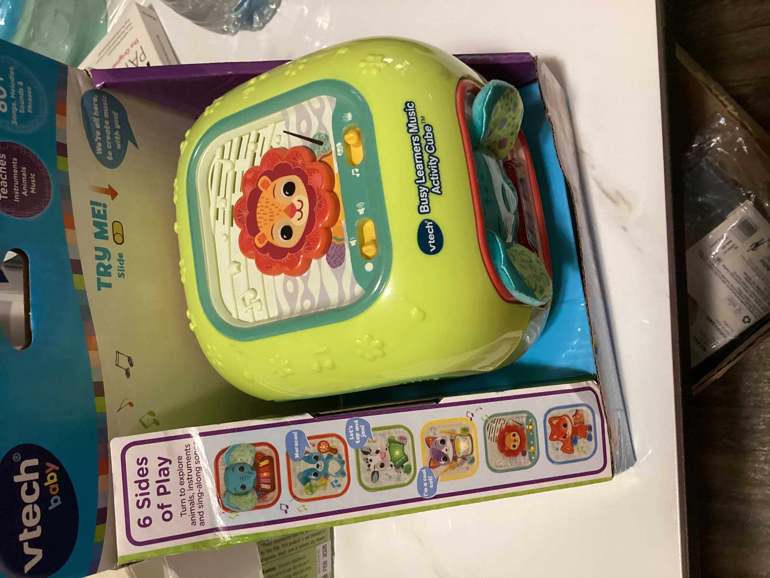 Vtech Busy Learner’s Music Activity Cube - Walmart.com