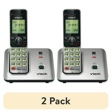 VTech CS6719-16 Cordless Phone System with Caller ID/Call Waiting Red ...