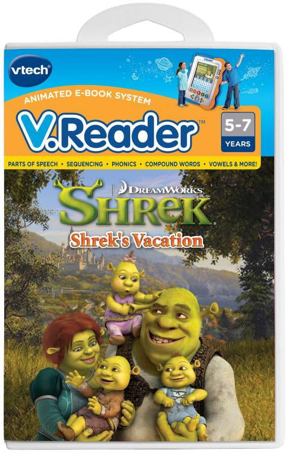 Vtech V.Reader Animated E-Book Reader - Shrek 4 - Walmart.com