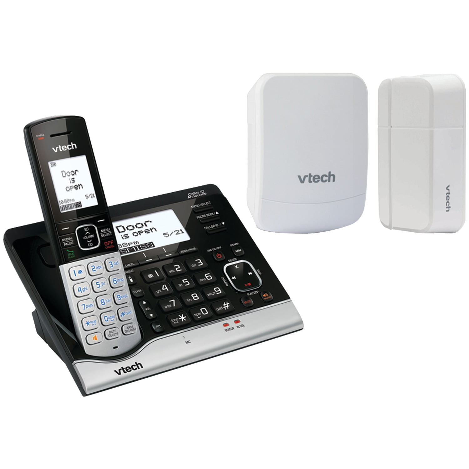 Vtech Vtvc7151-109 Wireless Home Monitoring System With Cordless ...