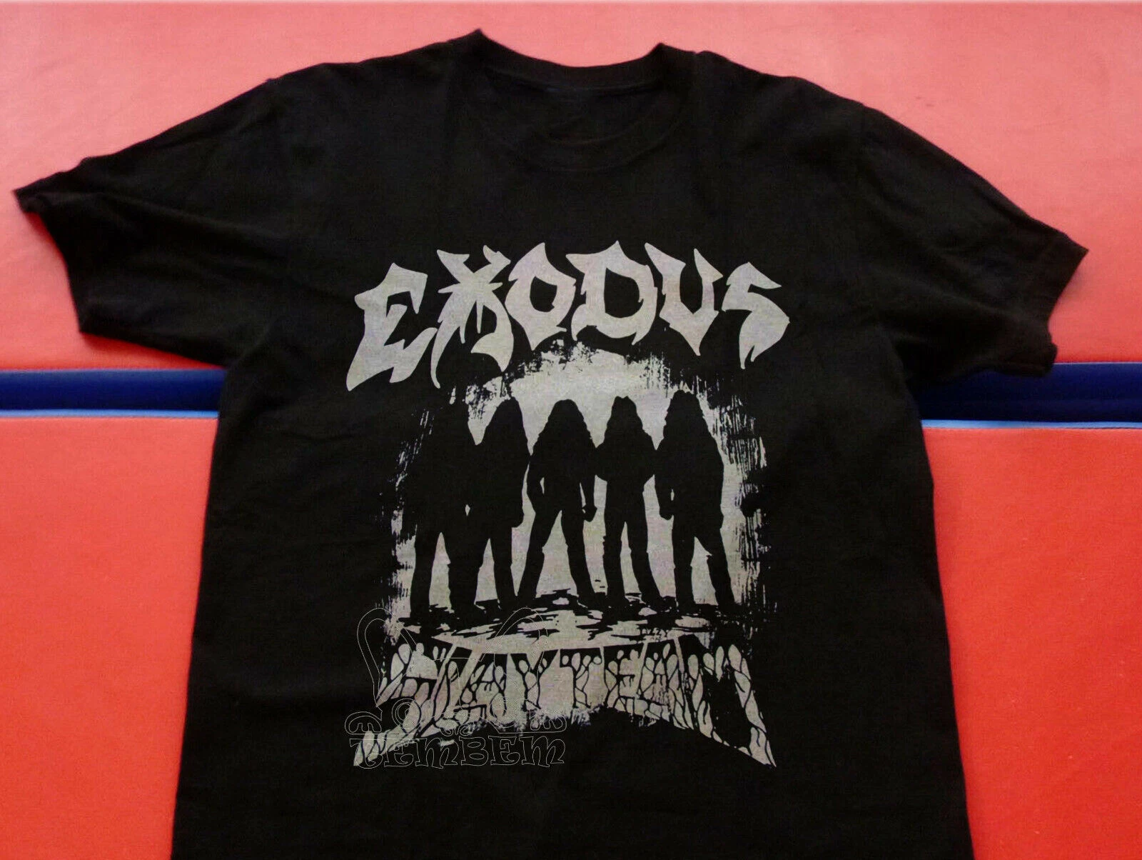 Vtg 1985 EXODUS Bonded by Blood tour Unisex Black Men T-shirt S-234XL ...