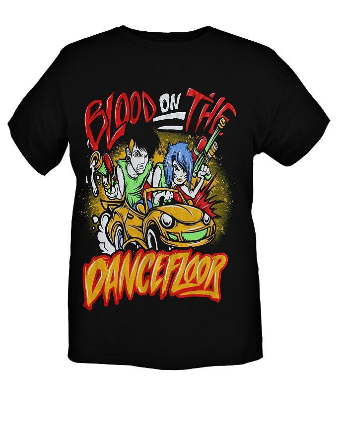 Vtg Blood On The Dance Floor Band For Fans Cotton Black All Size Shirt ...