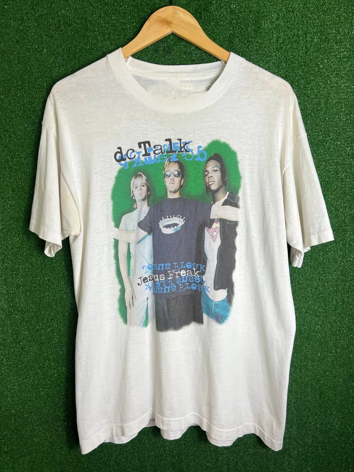 Vtg Dc Talk Band Jesus Freak Tour Heavy Cotton White Unisex Shirt ...