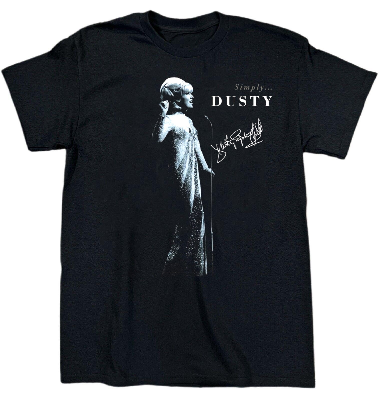 Vtg Dusty Springfield Signature Heavy Cotton Full Size Unisex Tee Shirt ...