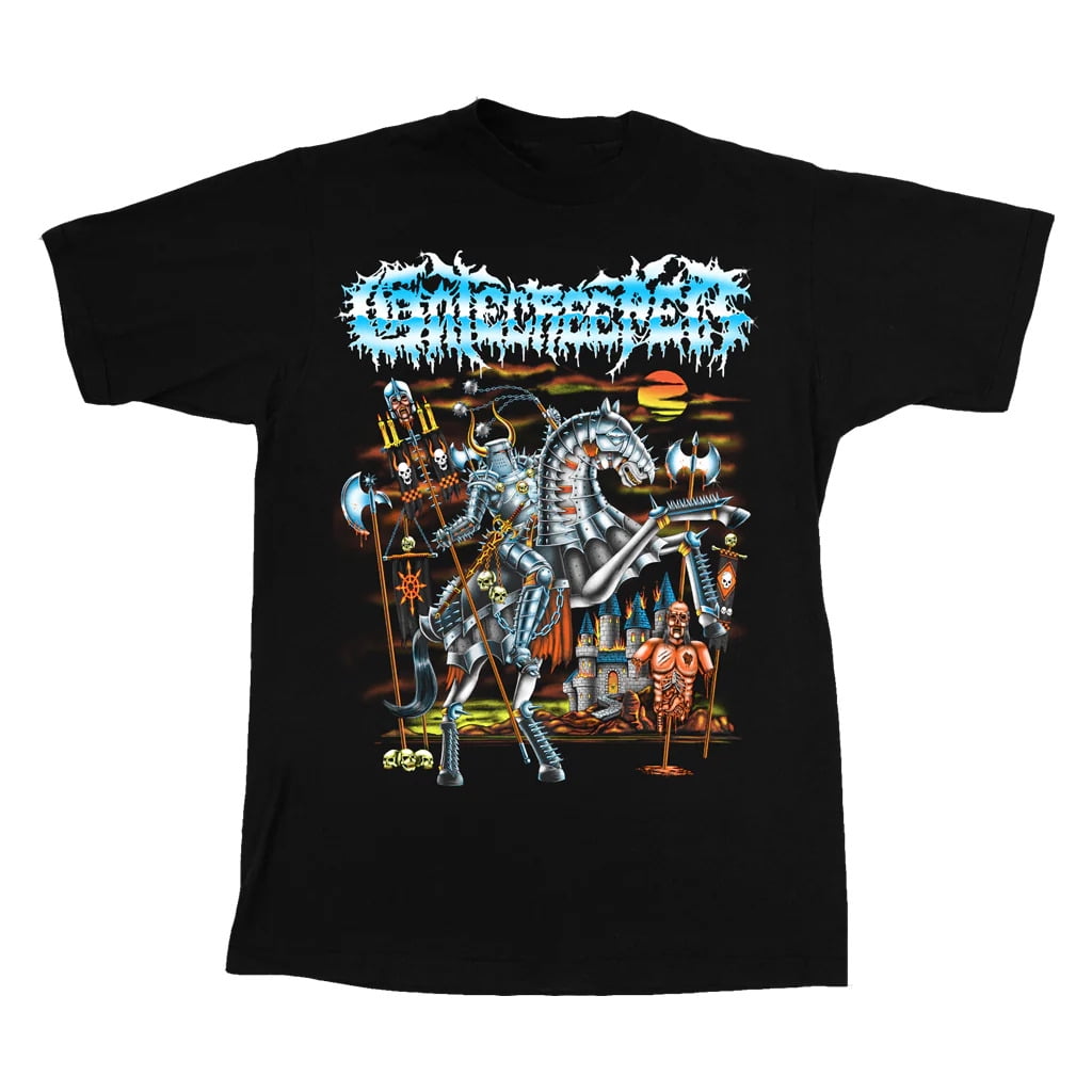 Vtg Gatecreeper Band KNIGHT AND STEEL Cotton Black All Size Unisex ...
