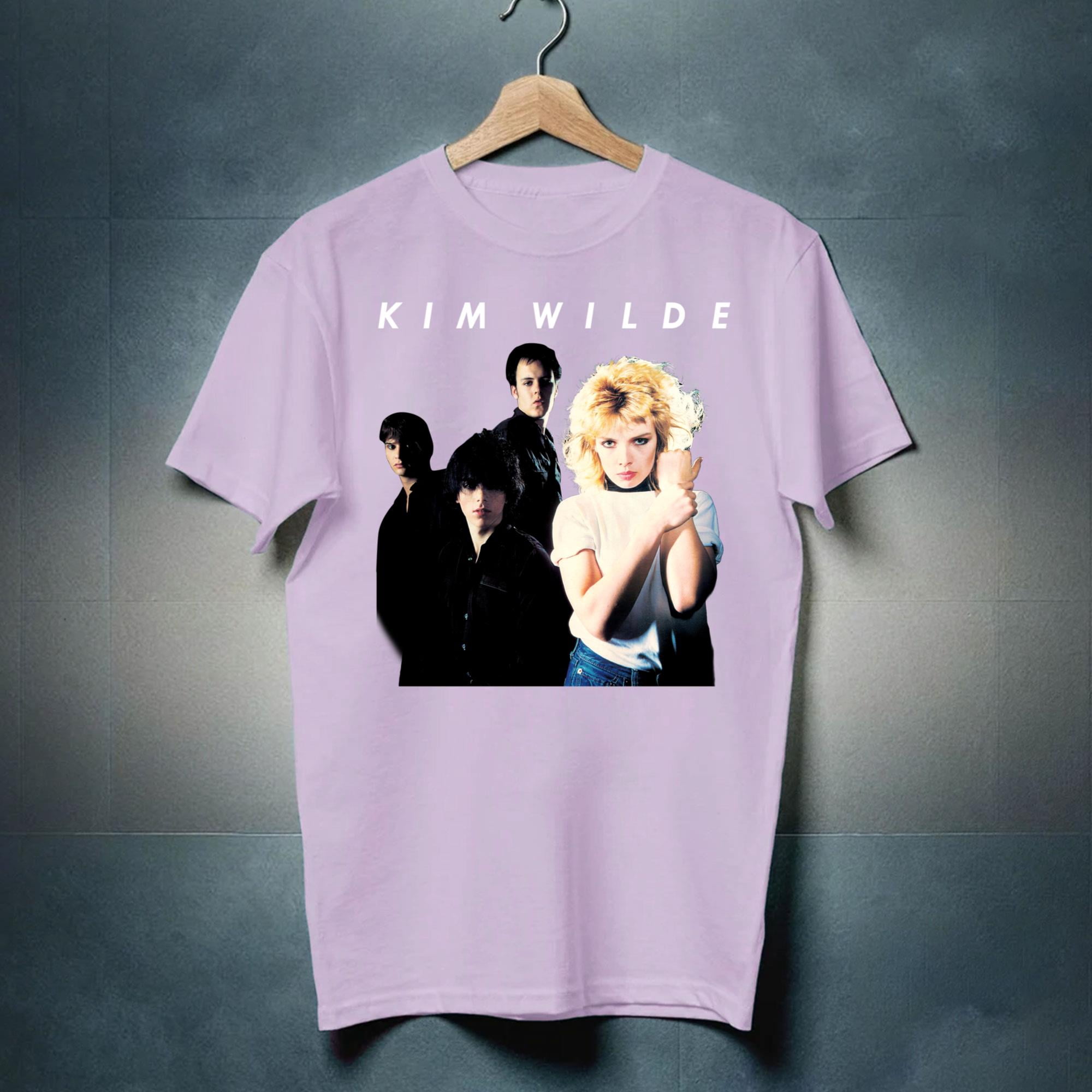 Vtg Kim Wilde Music Heavy Cotton Full Size Unisex Black Shirt-TH35207 ...