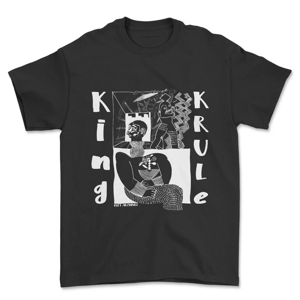 Vtg King Krule Man Alive Cotton Black Full Size Unisex Shirt AA153 ...