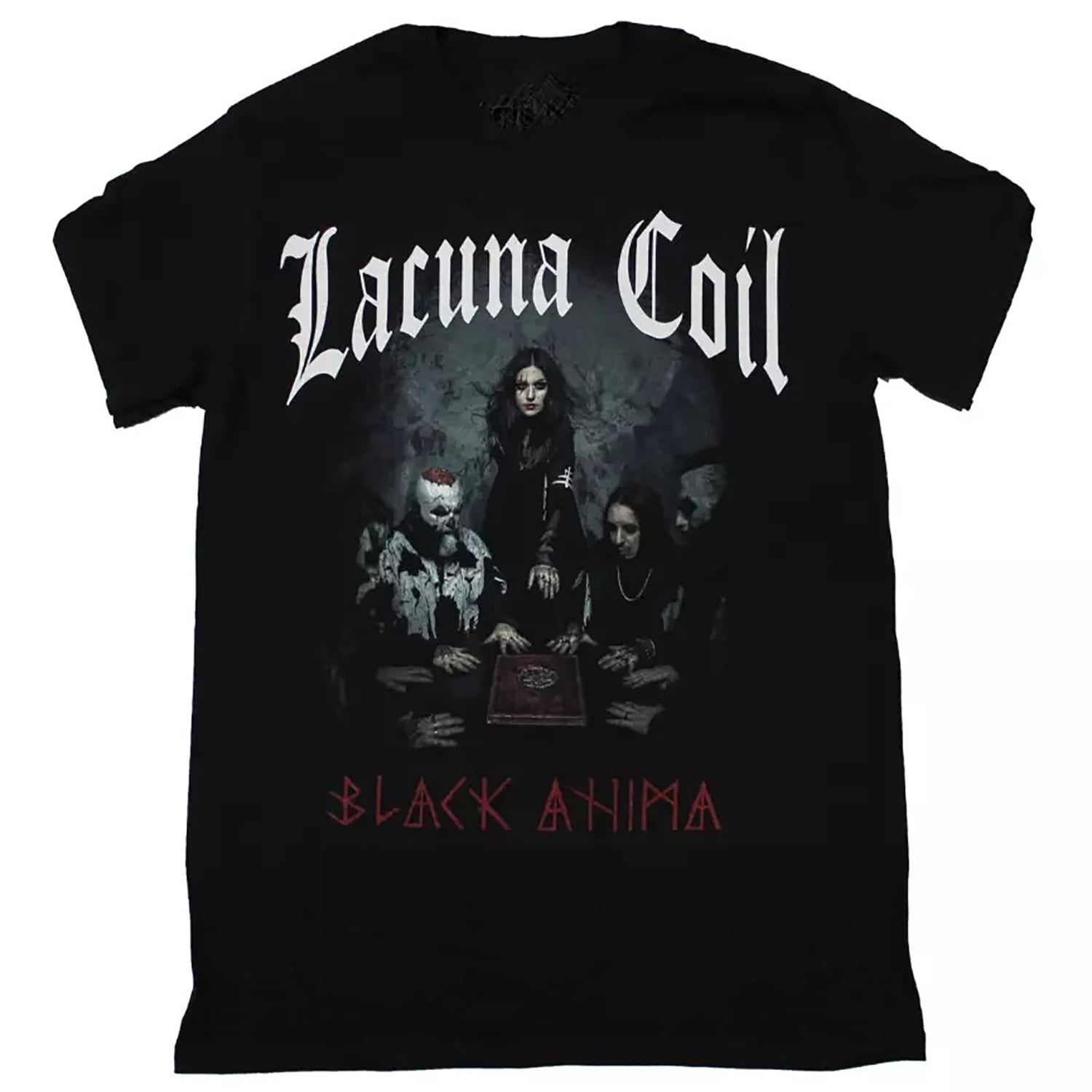 Vtg Lacuna Coil Band Tour Heavy Cotton Black All Size Unisex Shirt ...