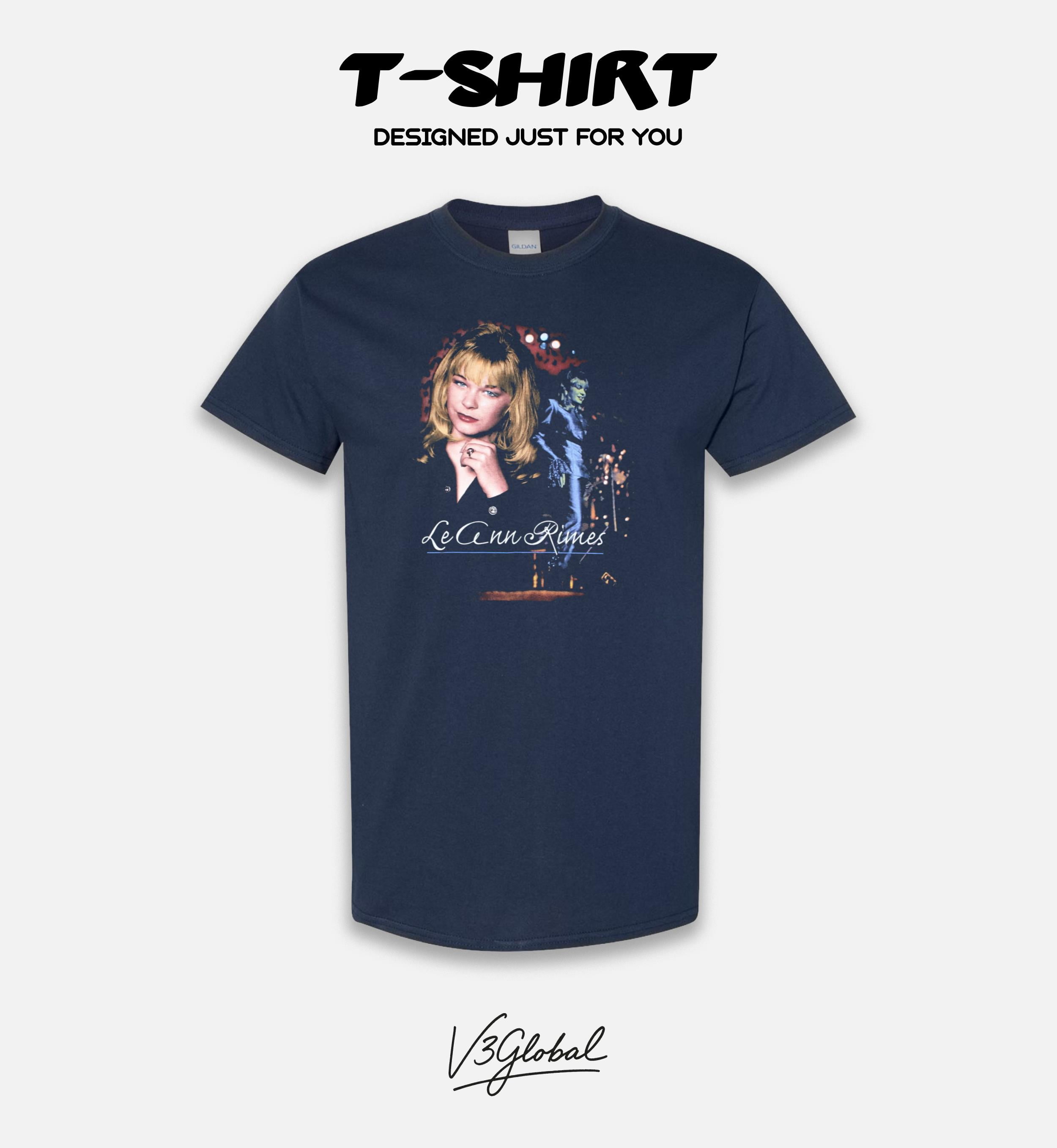 Vtg LeAnn Rimes Live In Tour 90s Country Music Star Blue How Do I Live ...