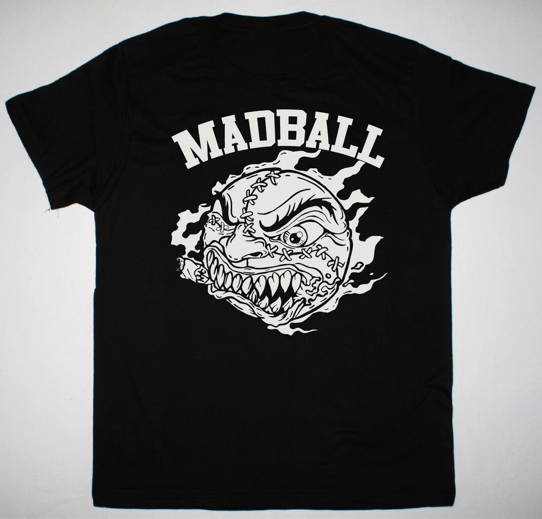 Vtg MADBALL Band WORLD TOUR Heavy Cotton Black All Size Men Shirt BL241 ...