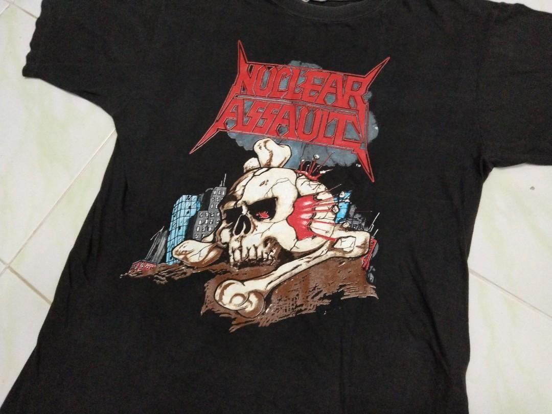 Vtg Nuclear Assault Road To Hell Japan 91 Tour Mens All Size Shirt ...