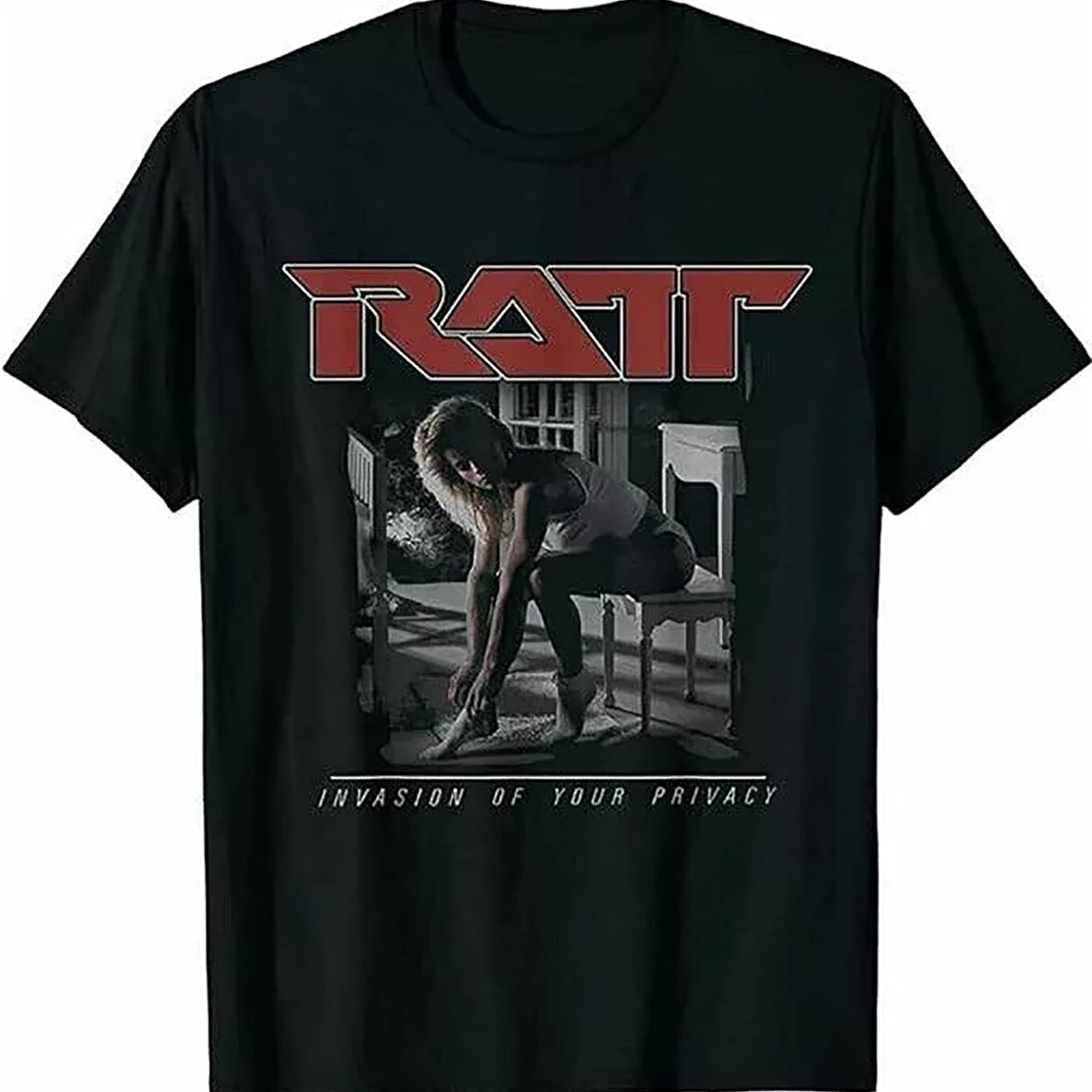 Vtg Ratt Invasion Of Your Privacy T-Shirt Music Band T-Shirt Cotton ...