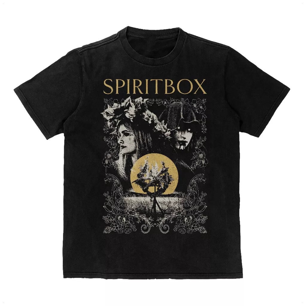 Vtg Spiritbox Band Gift For Fans Heavy Cotton Black T Shirt All Size ...