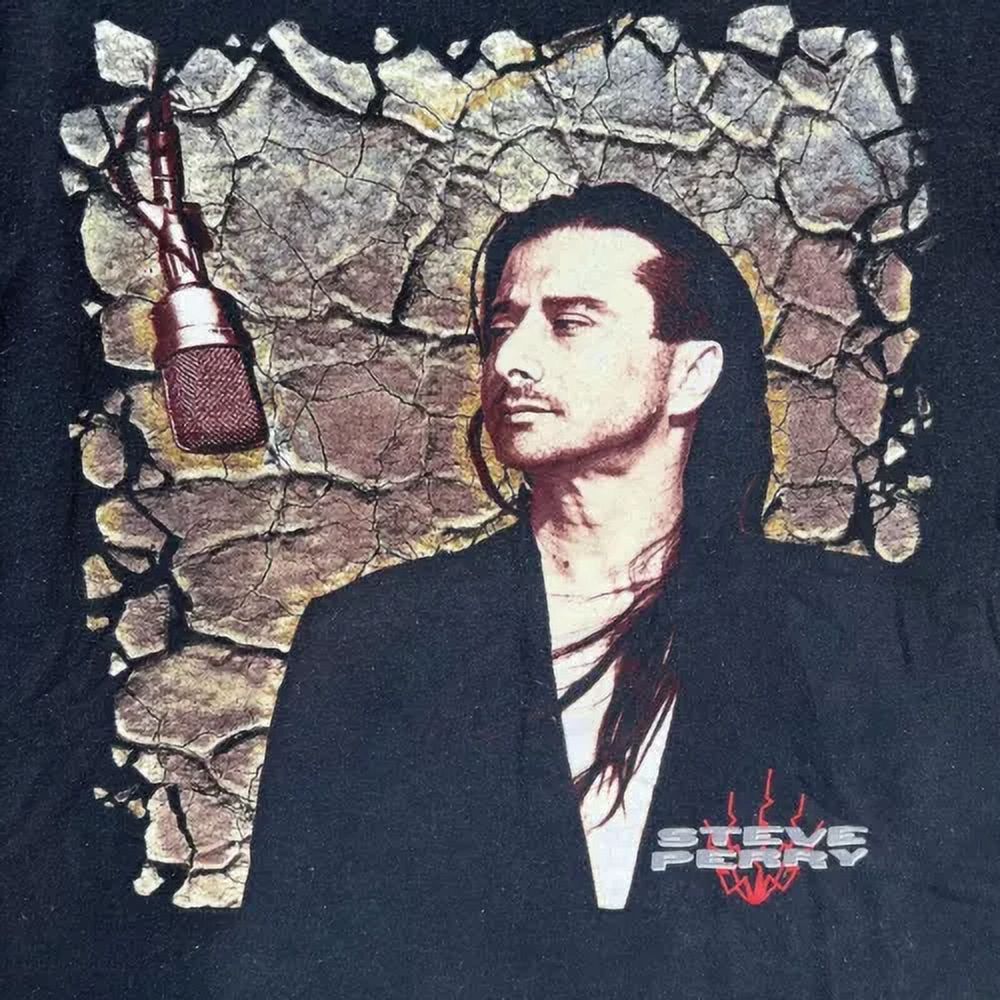 Vtg Steve Perry The Love Of Strange Medicine Shirt Black Unisex S-5xl ...