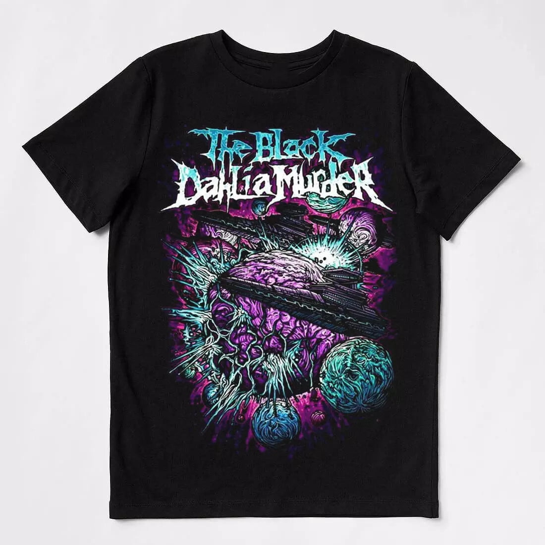 Vtg The Black Dahlia Murder Band T Shirt For Fans Cotton Full Size ...