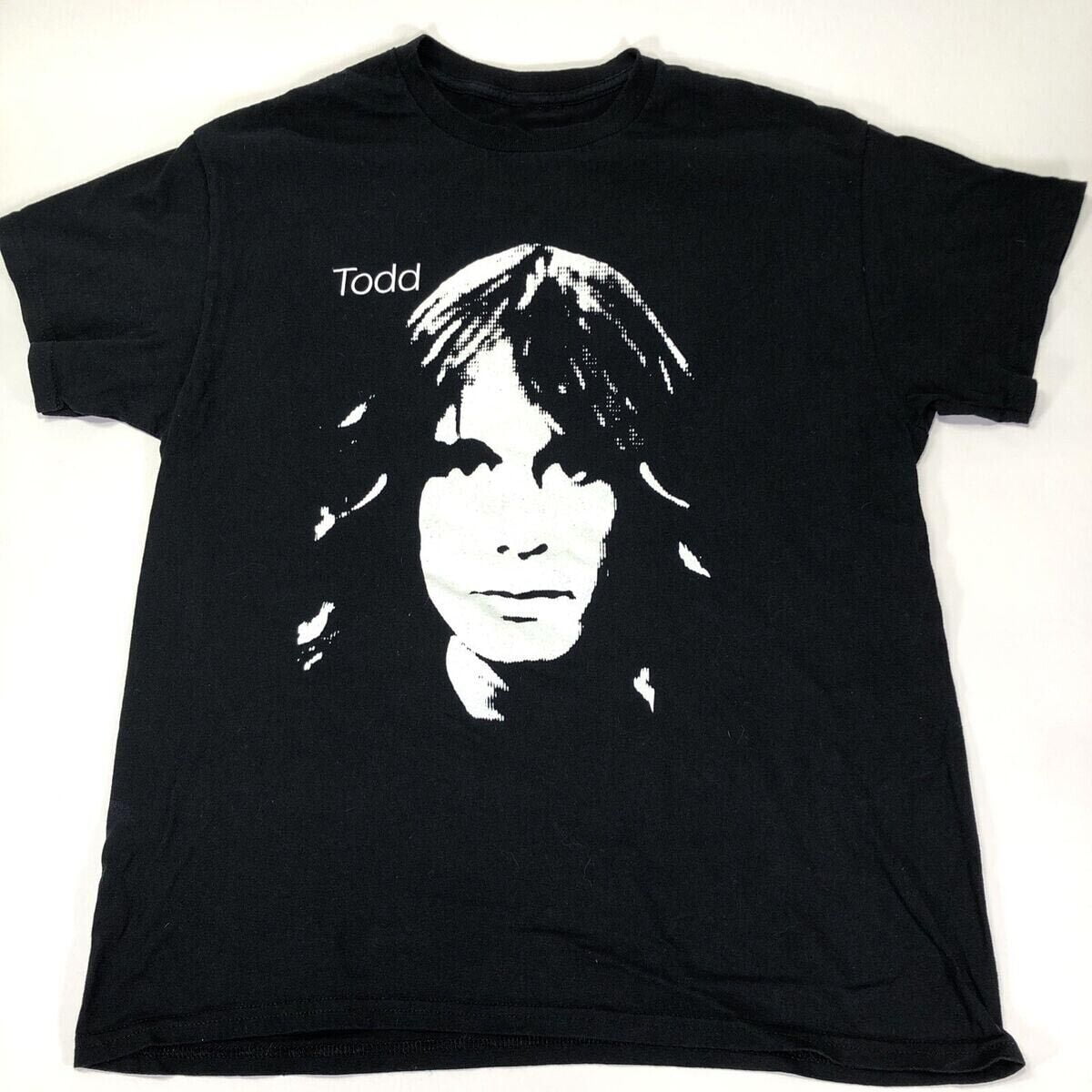 Vtg Todd Rundgren Singer Heavy Cotton Black All Size T Shirt For Men ...
