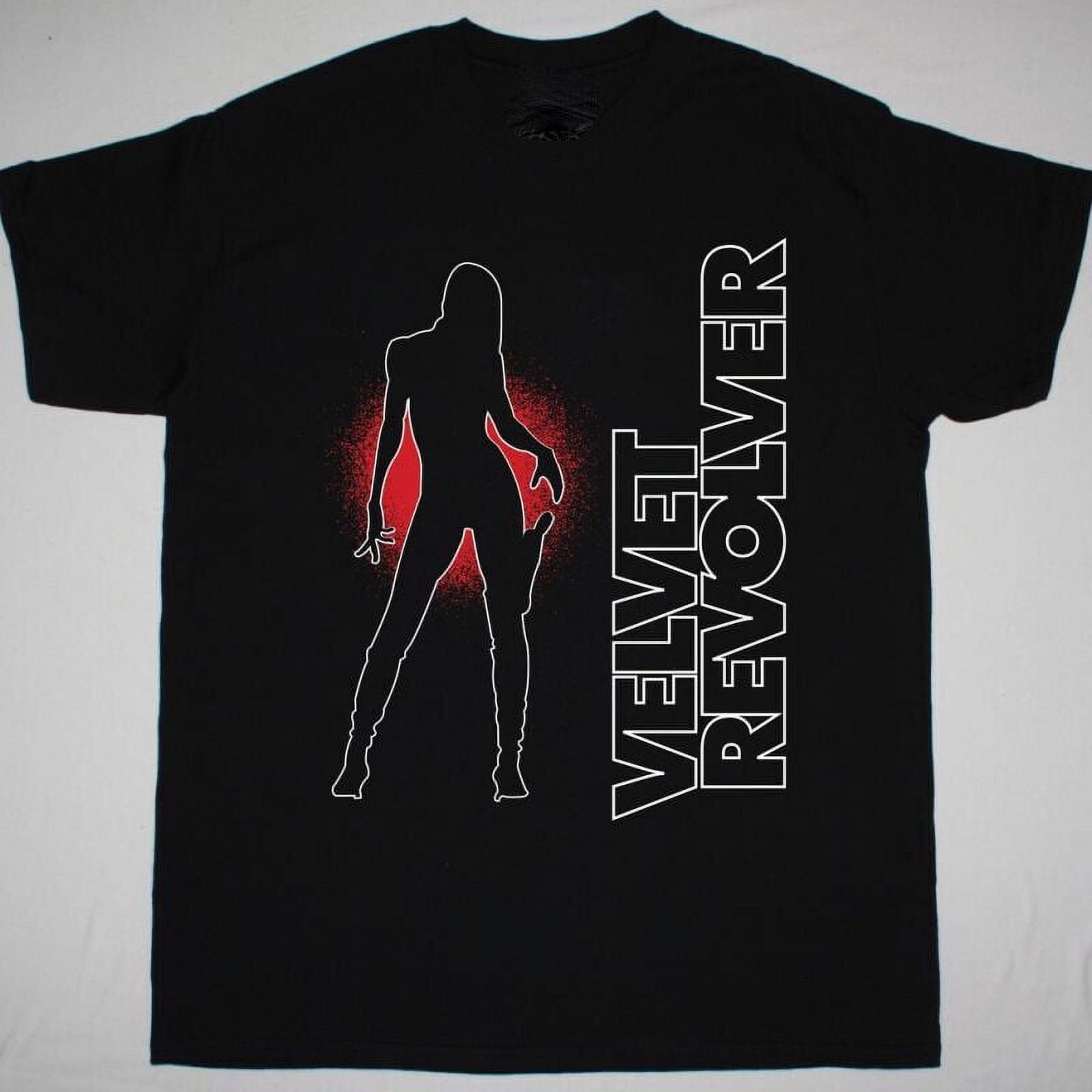 Vtg Velvet Revolver Band Heavy Cotton Black All Size Unisex Tee Shirt ...