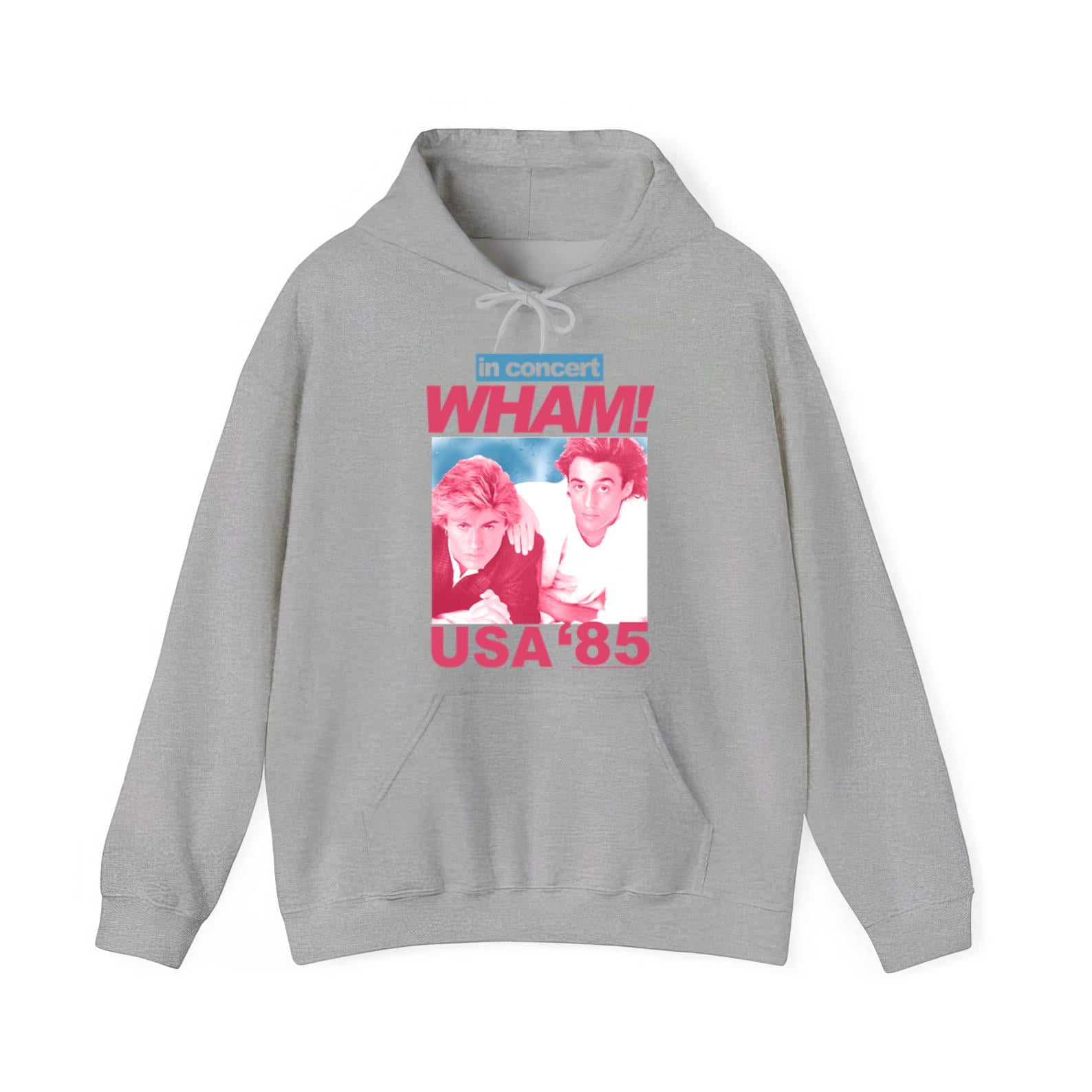 Vtg Wham George Michael USA Tour 1985 Cotton Full Size Unisex White ...
