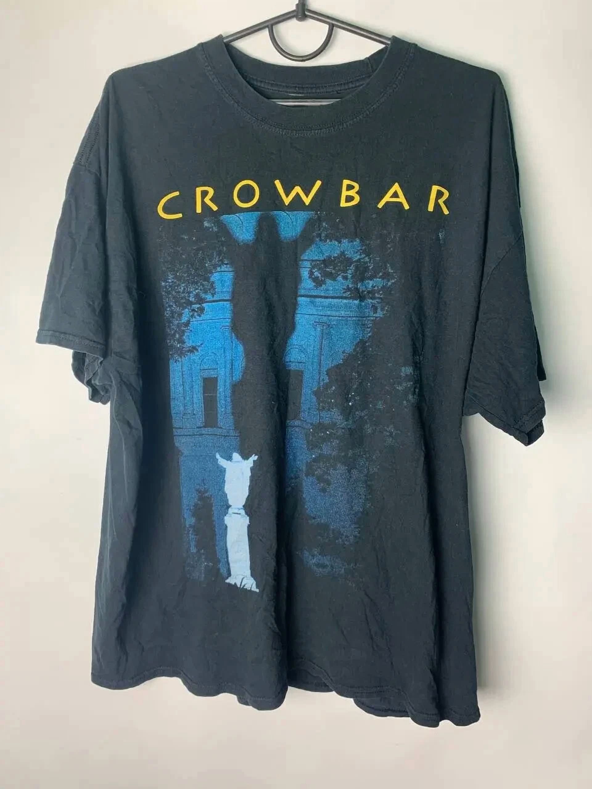 Vtg style Crowbar rock tour short sleeve classic black color shirt ...