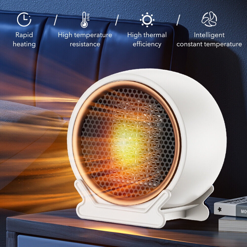 Vtin 1200W Electric Heater PTC Ceramic Space Heater Fan 2-speed Adjust ...