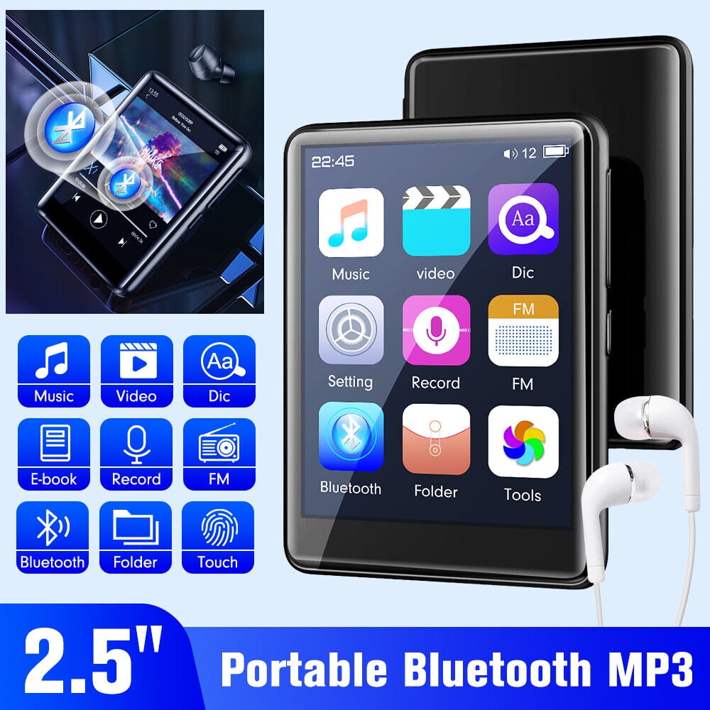 Vtin Portable MP3 Player Bluetooth HiFi Lossless Sound Music Recorder ...