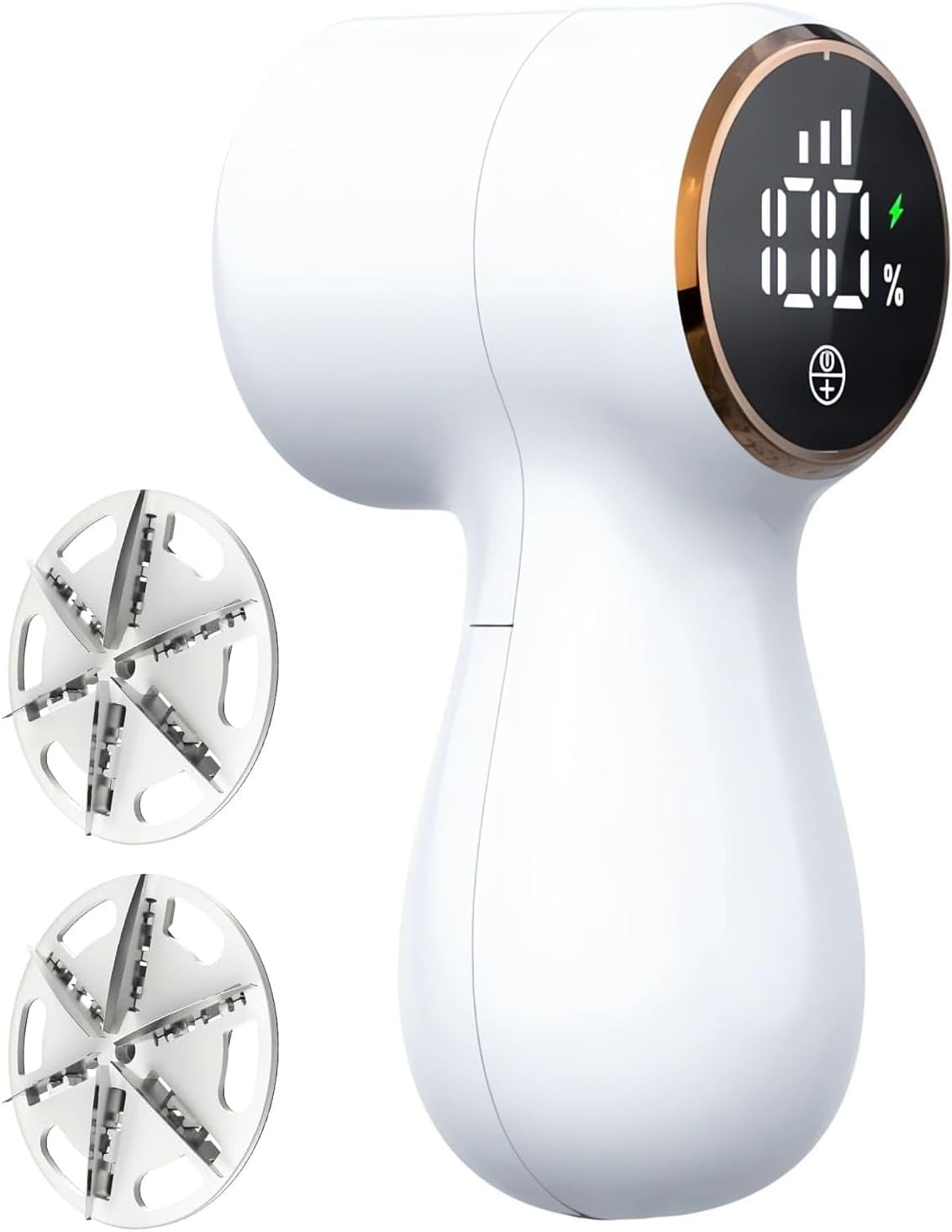 Vtin Rechargeable Fabric Shaver Lint Remover, Sweater Shaver with 3 ...