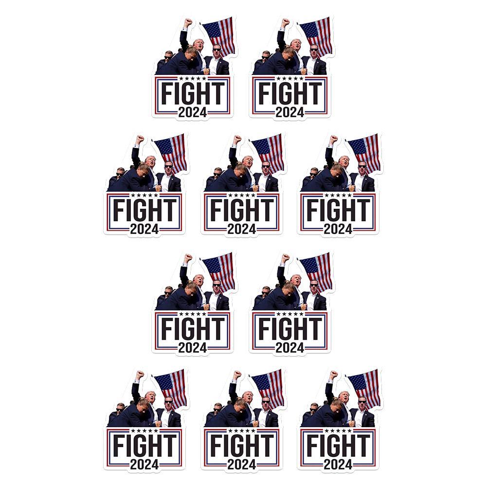 VtiswUws Fight 2024 Assassination Sticker - 10 Car Stickers NEW Truck ...