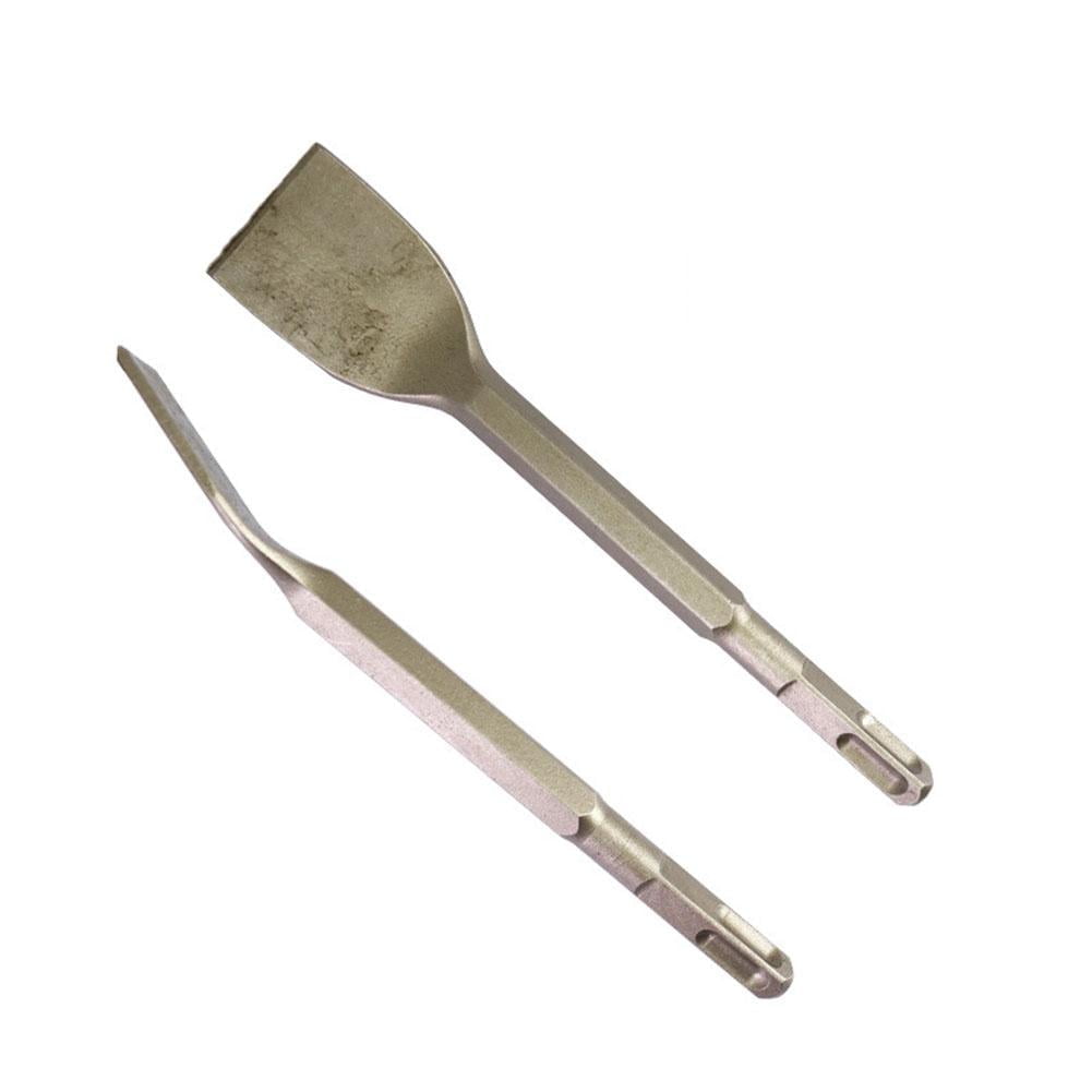 VtiswUws Hexagon Handle Bent Chisel Bit Electric Pickaxe Head for ...