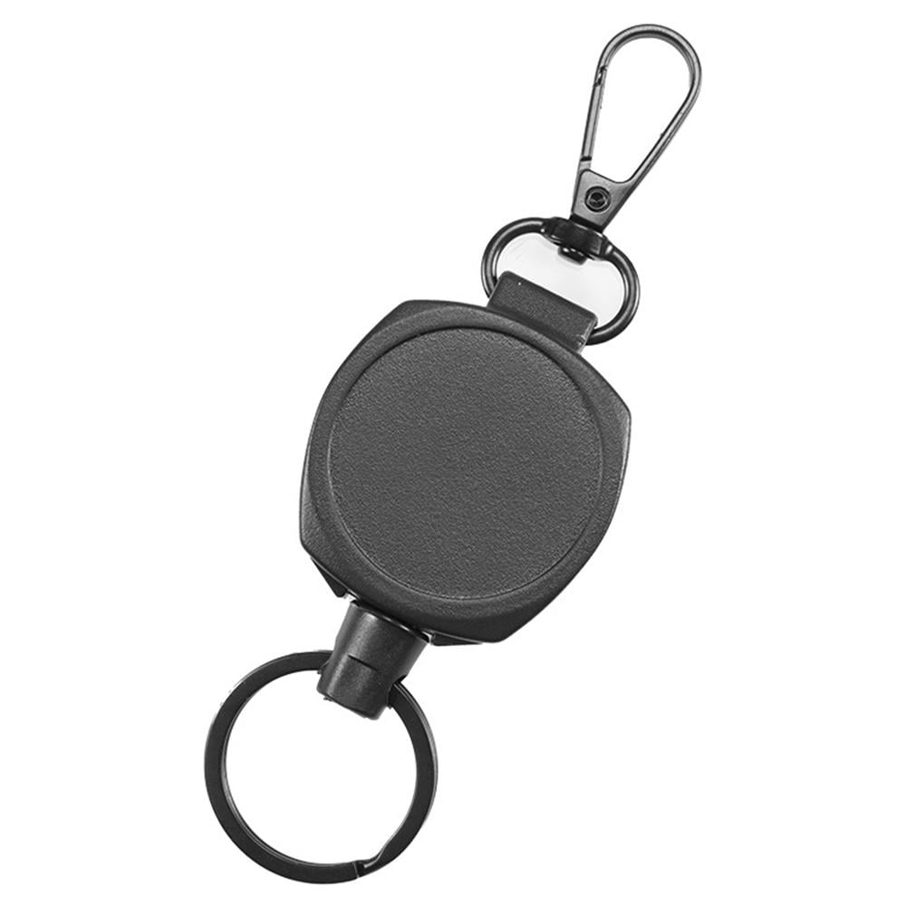 VtiswUws Retractable Heavy Duty Pull Key Chain Keyring Wire Rope Key ...