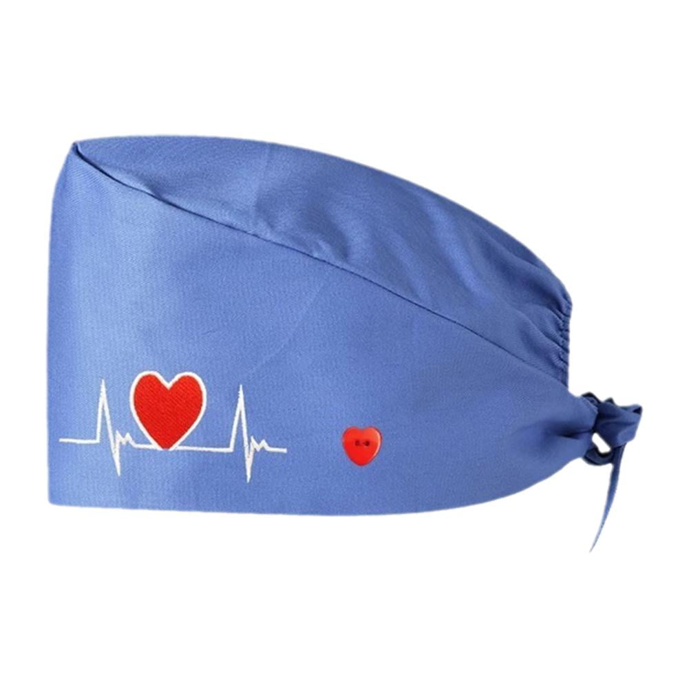 VtiswUws Surgical Scrub Cap Doctor Nurse Bouffant Hat Adjustable Long ...