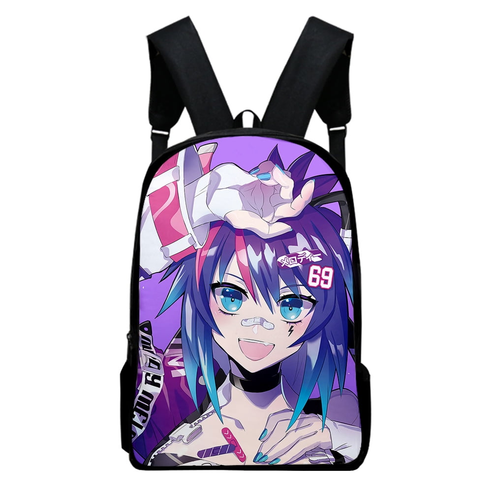 Vtuber Projekt Melody Merch Oxford Cloth Shoulder Backpack 3D Print ...