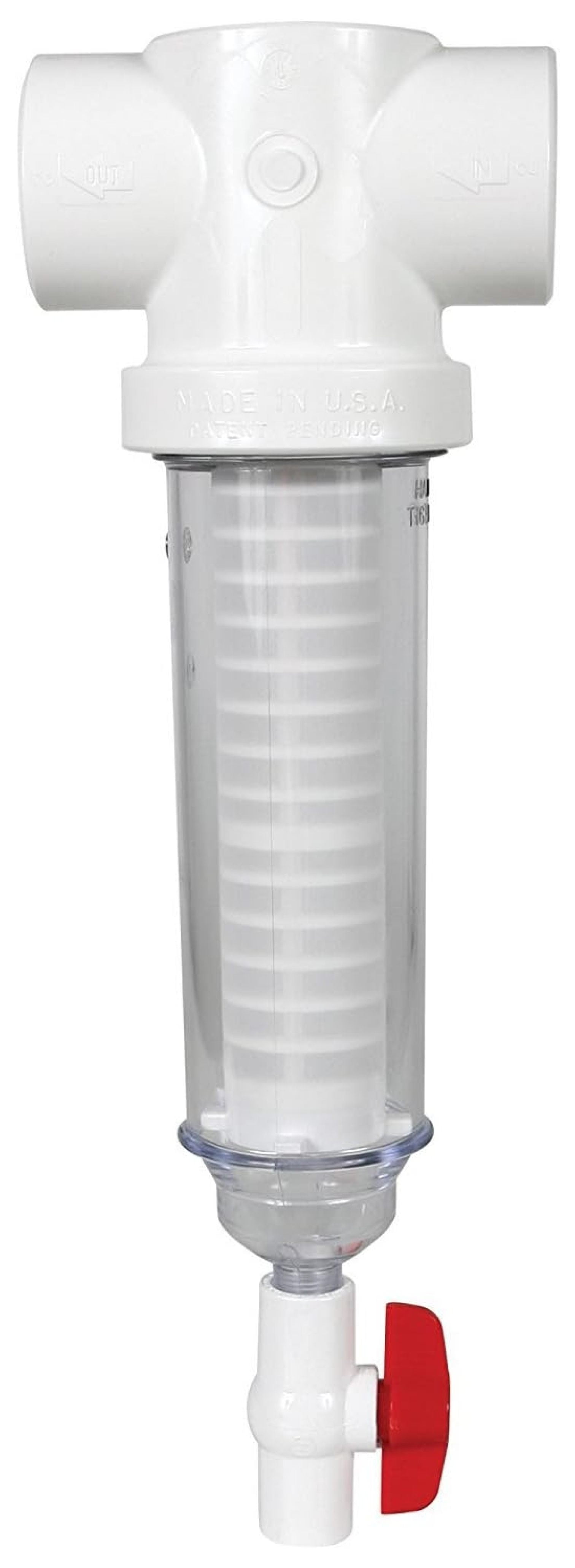 Vu-Flow 2" Spin Down Sediment Filter - 100 Mesh Polyester Screen, 2 ...