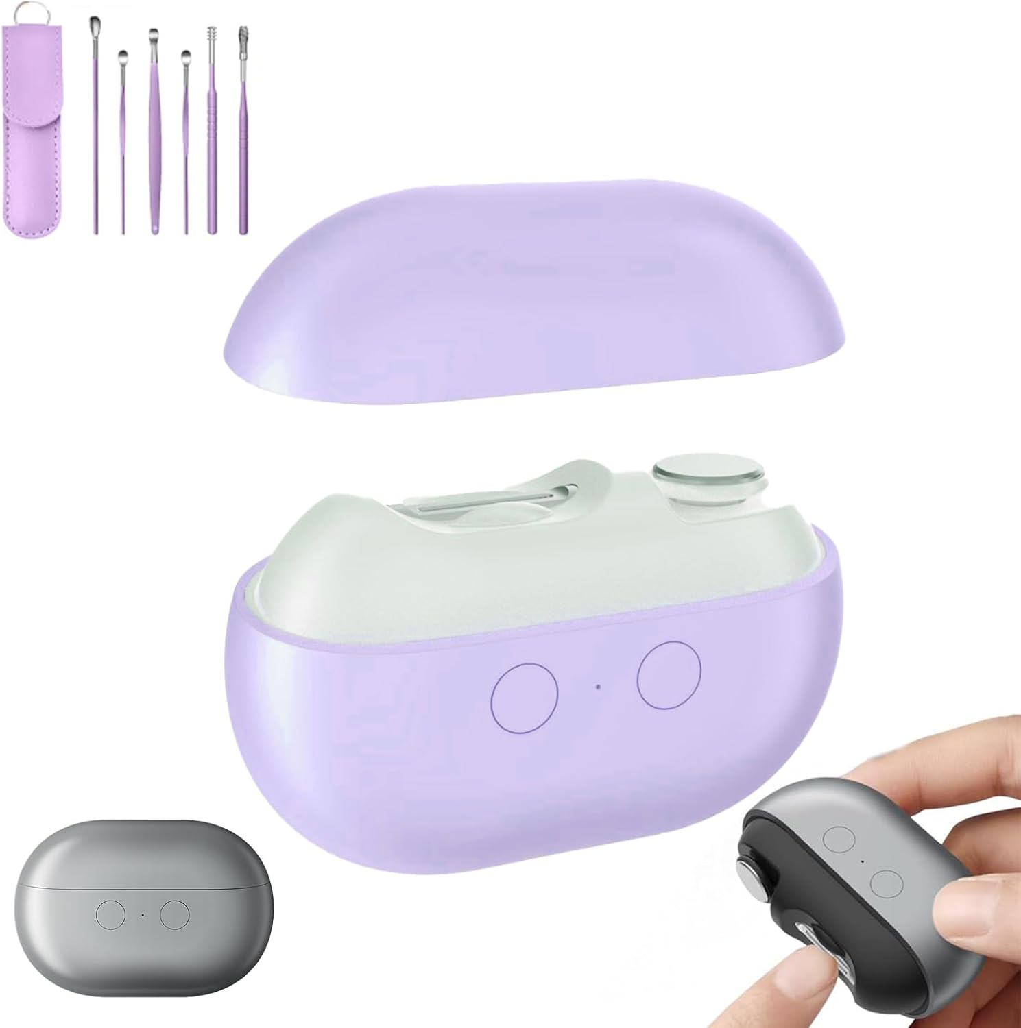 Vueeze Easyclip Smart Nail Clipper, Glosrity Automatic Nail Clipper ...