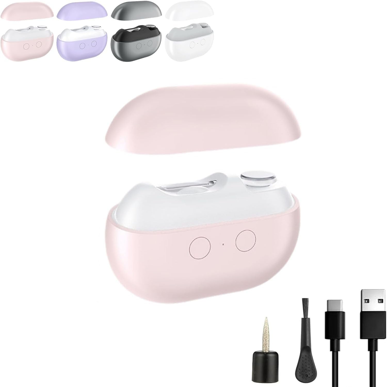 Vueeze Easyclip Smart Nail Clipper, Integrated Shear/Grinding System ...