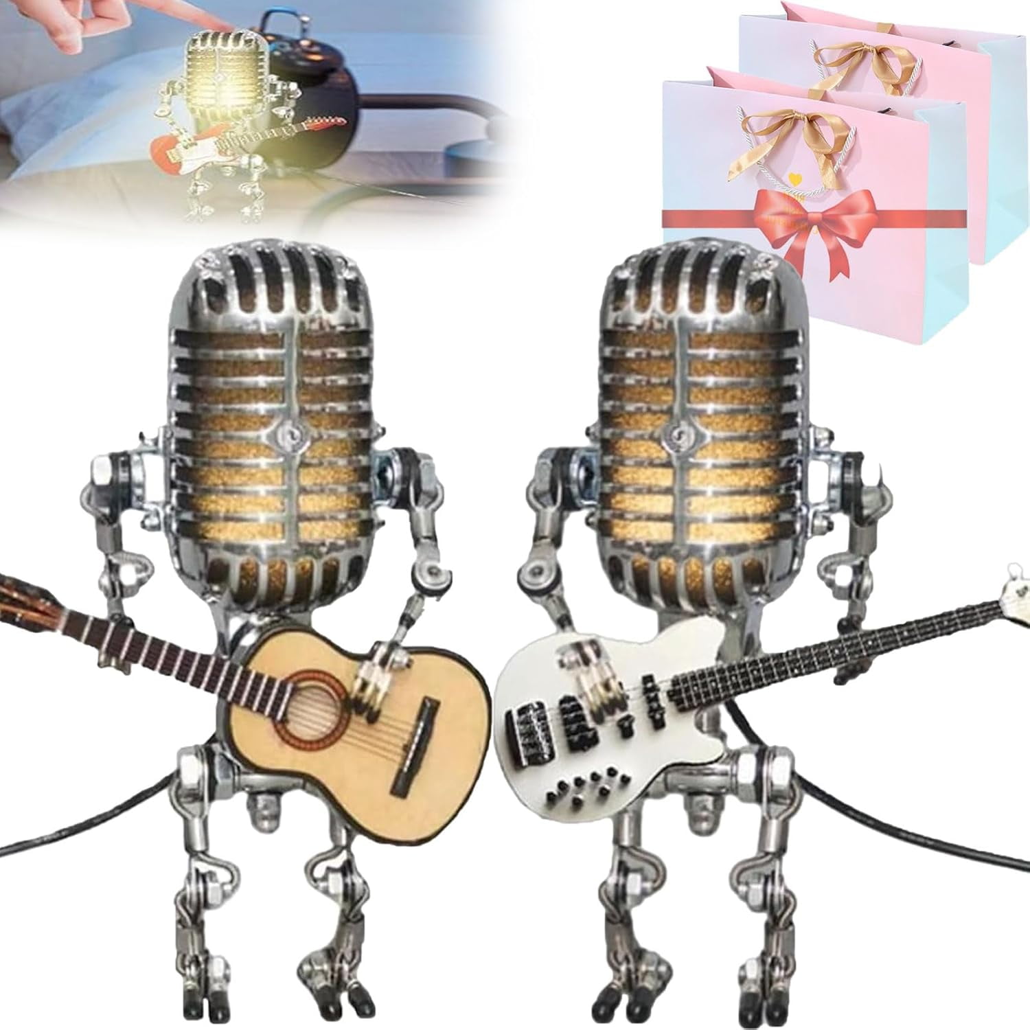 Vueeze Mic Rockbot, Sherum Mic Rockbot, Dotmalls Mic Rockbot, Retro ...