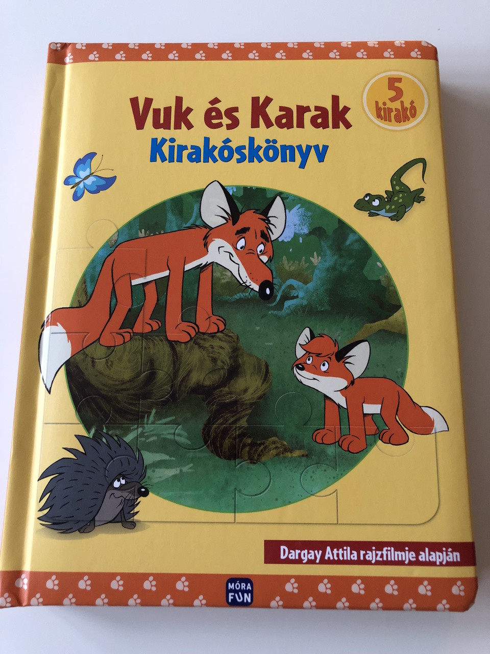 Vuk és Karak kirakóskönyv - Dargay Attila rajzfilmje alapján ...
