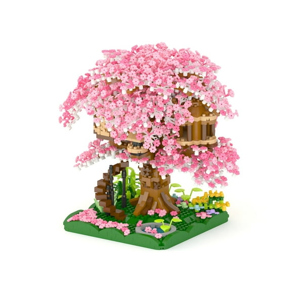 Vulaop Cherry Bonsai Tree Girls' Interlocking Block Building Set, 2008 ...