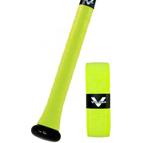 Vulcan 1.00mm Bat Grip | White | Baseball/Softball | Multiple Styles ...