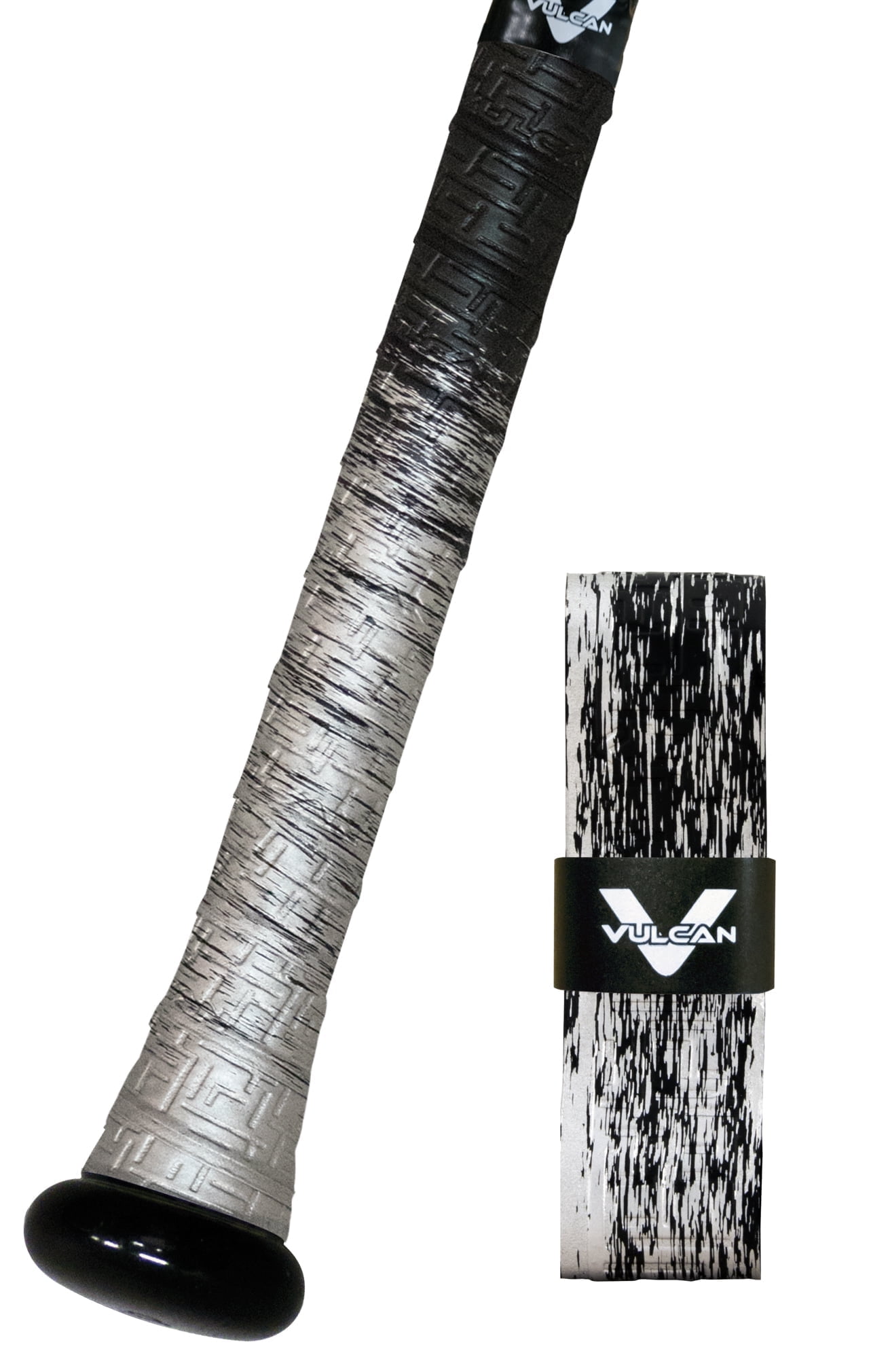 Vulcan 0.50mm Bat Grip | Silver Surge | Baseball/Softball | Multiple ...