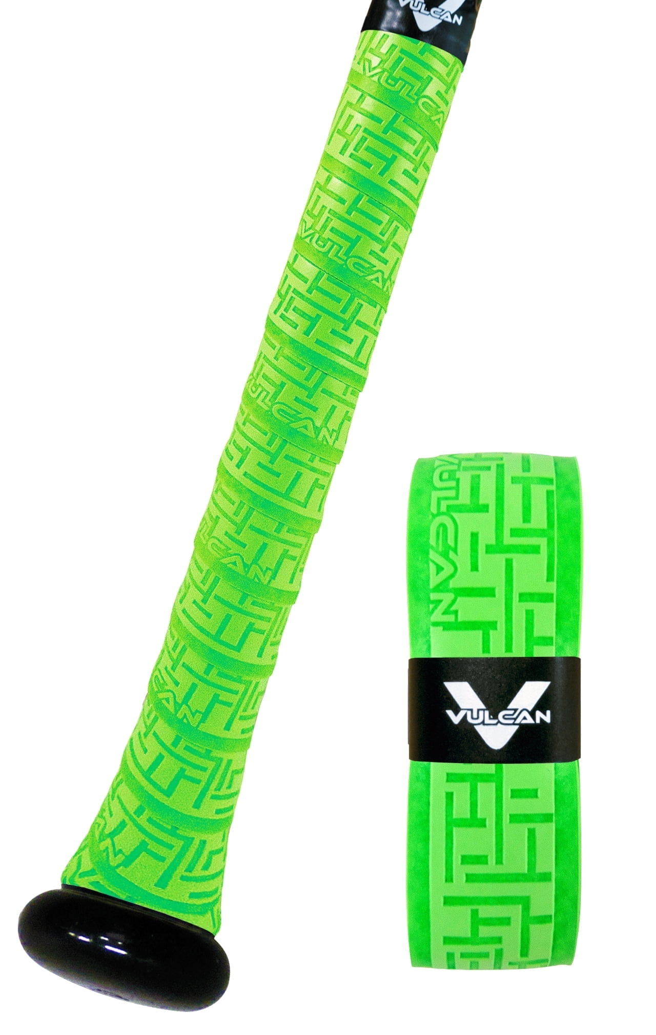 Vulcan 1.00mm Bat Grip | Optic Green | Baseball/Softball | Multiple ...