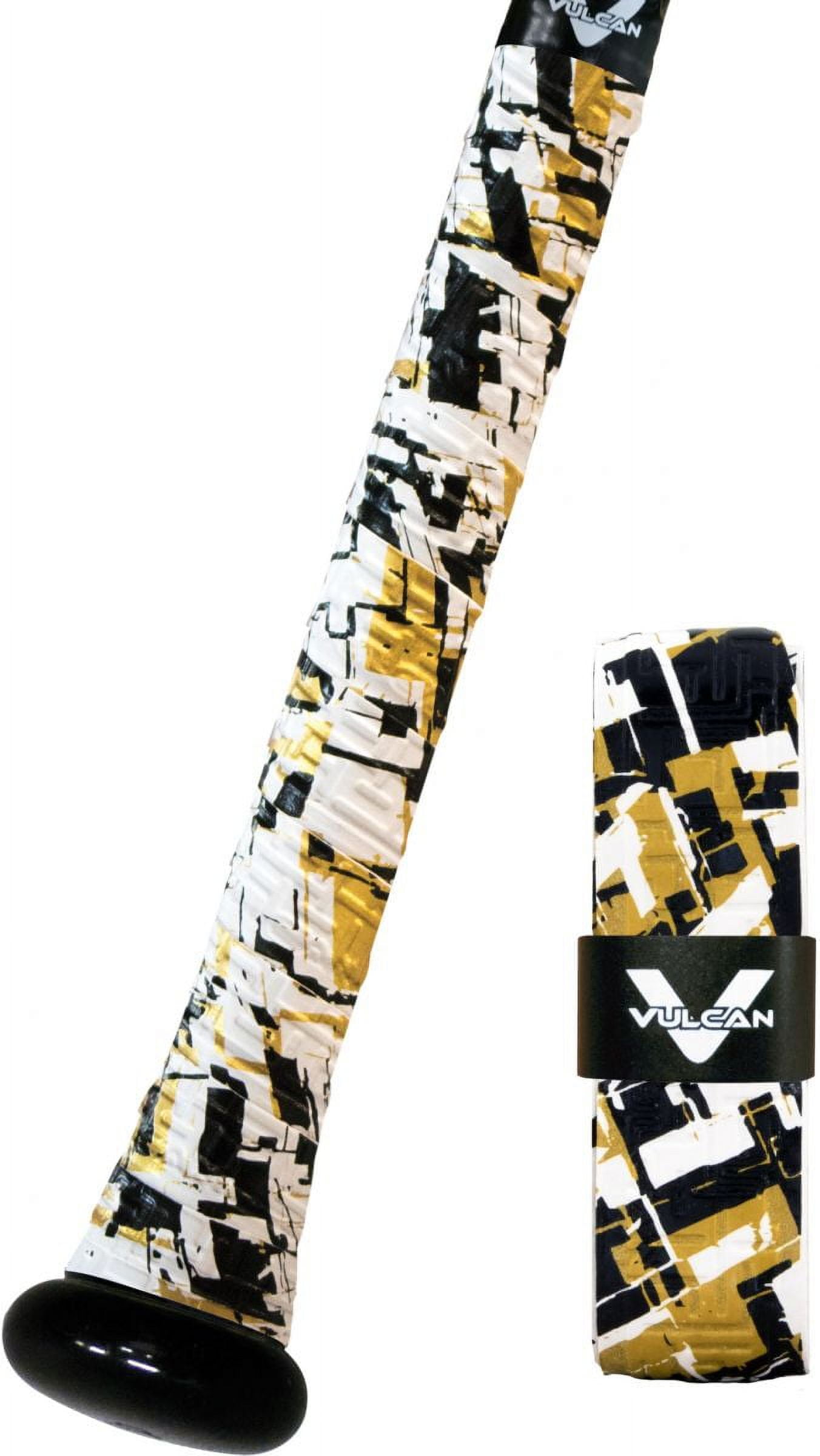 Vulcan ASP Baseball/Softball Bat Grip Tape, Gold Limited Edition, 1.75 ...