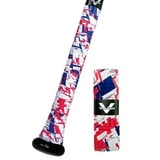 Vulcan Baseball & Softball Bat Grip 1.75mm, Red, White & True, Easy to ...