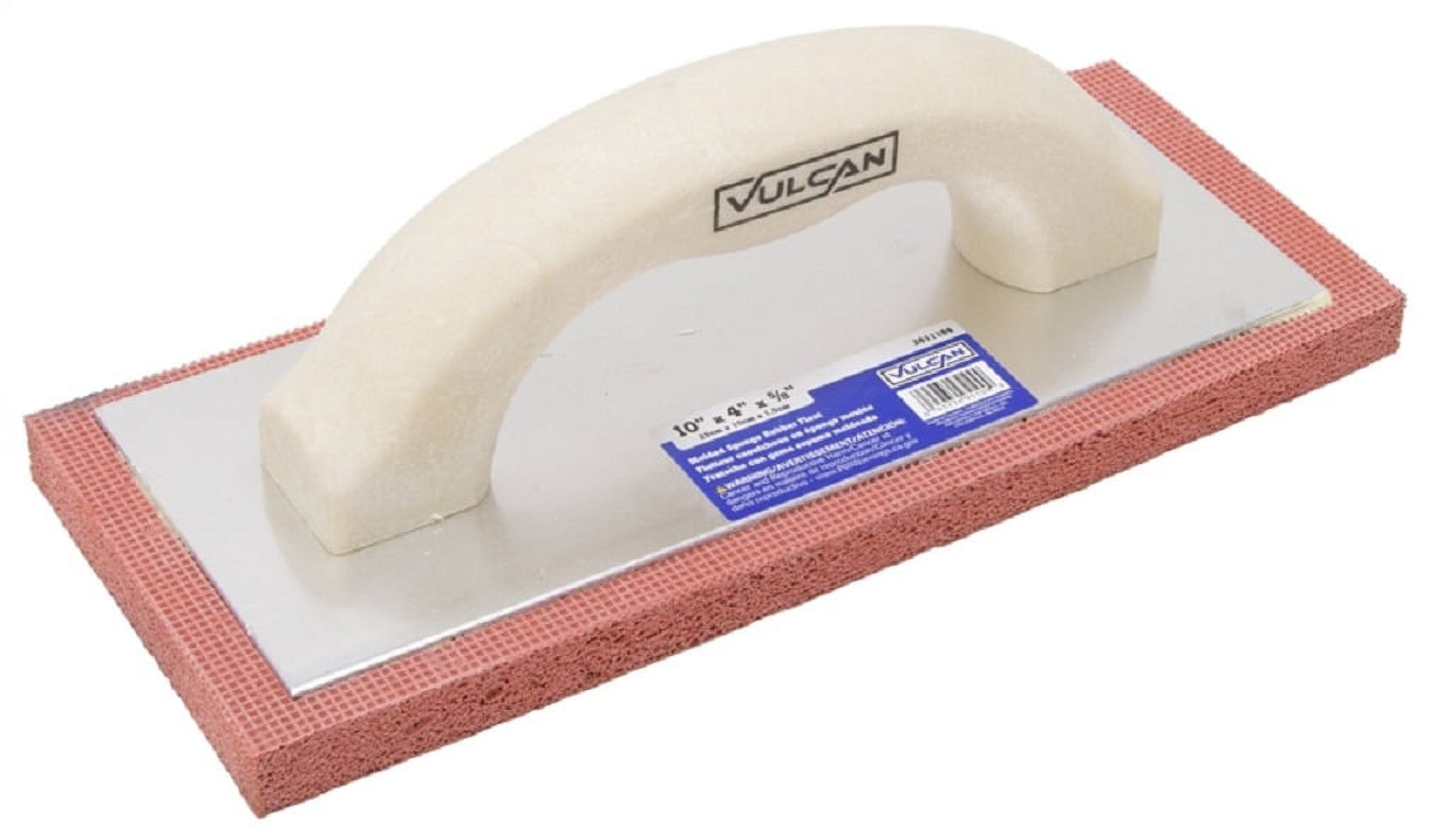 Vulcan 16040 Masonry Float, 10 in L Blade, 4 in W Blade, 5/8 in Thick ...