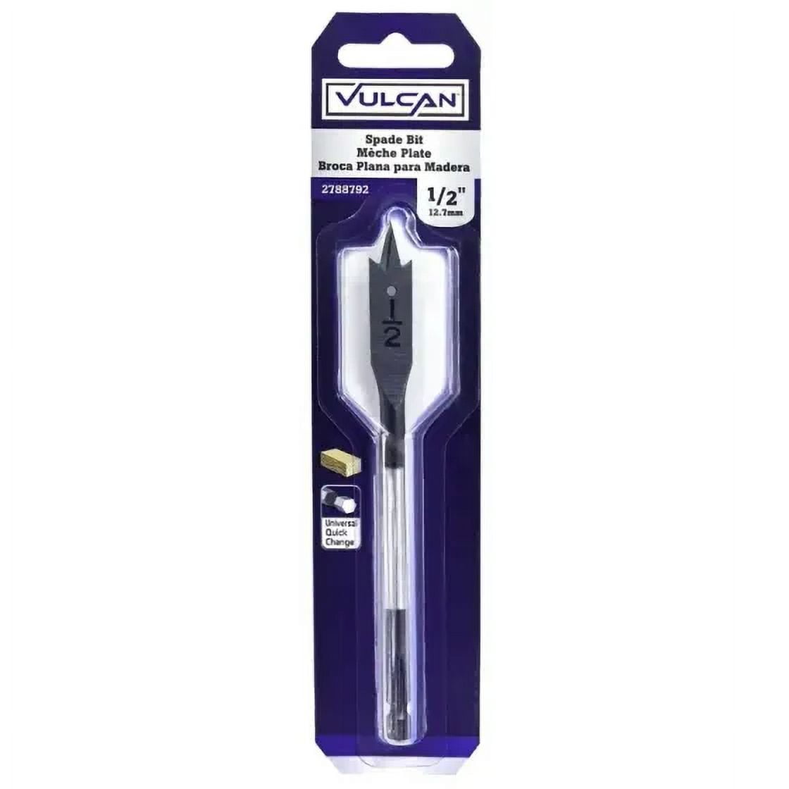 Vulcan 277581OR Wood Spade Bit 1/2 Inch, Each - Walmart.com