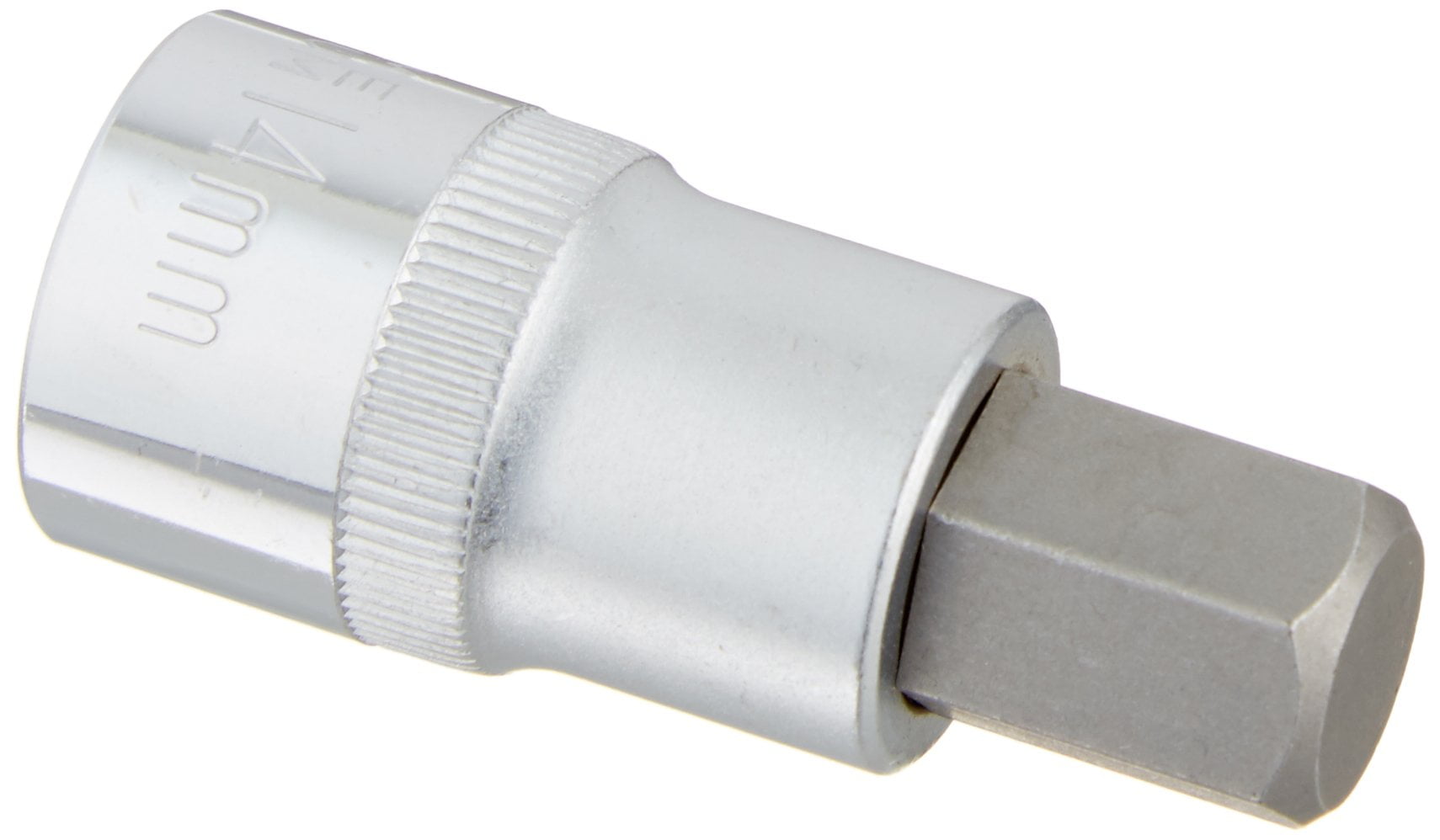 Vulcan Hex Bit Socket, Chrome, 14 mm, 1/2 in Drive, 2-1/2 in OAL - Walmart.com