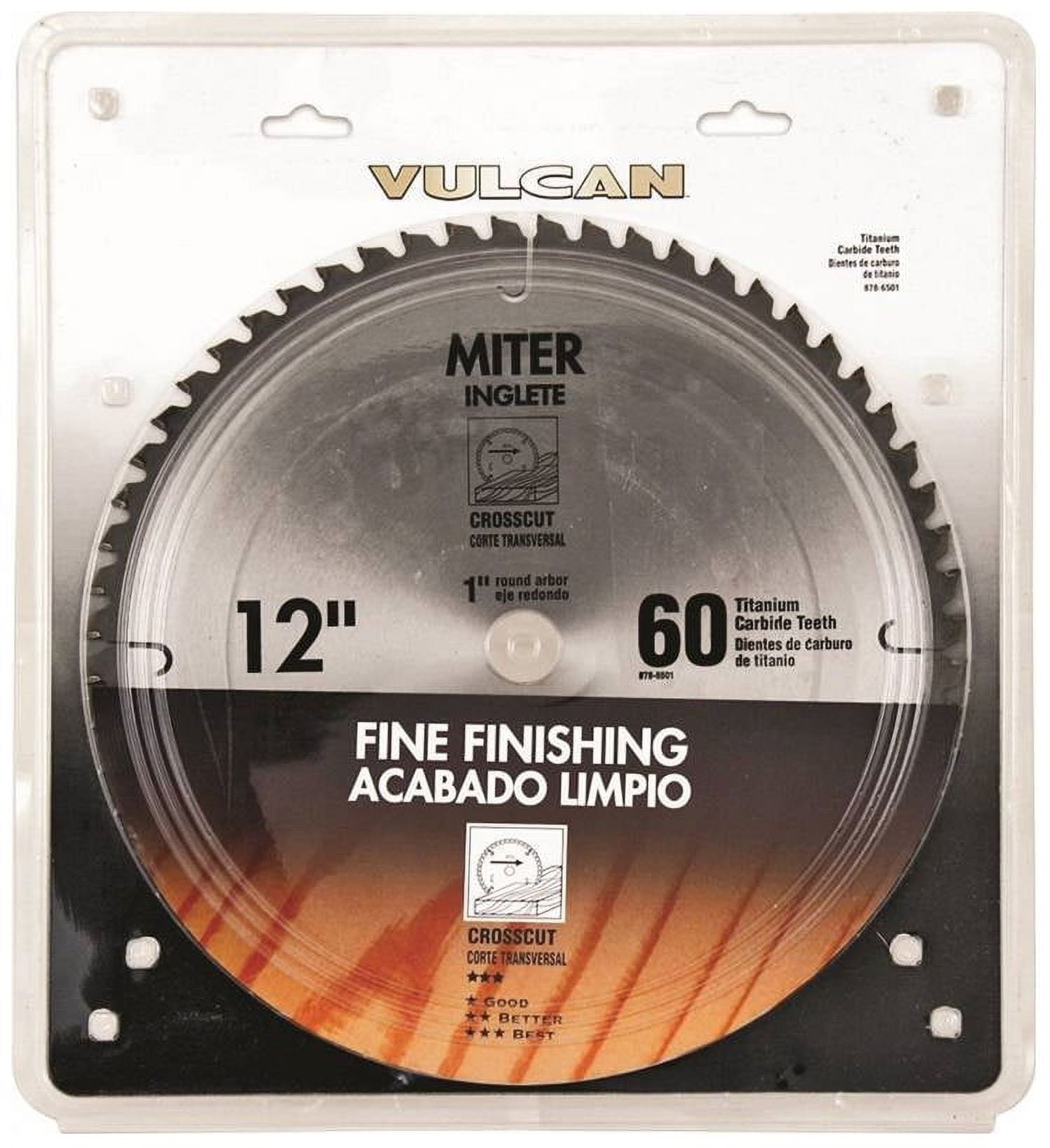 Vulcan 391281OR Thin Kerf Design Circular Saw Blade, 12" Dia - Walmart.com